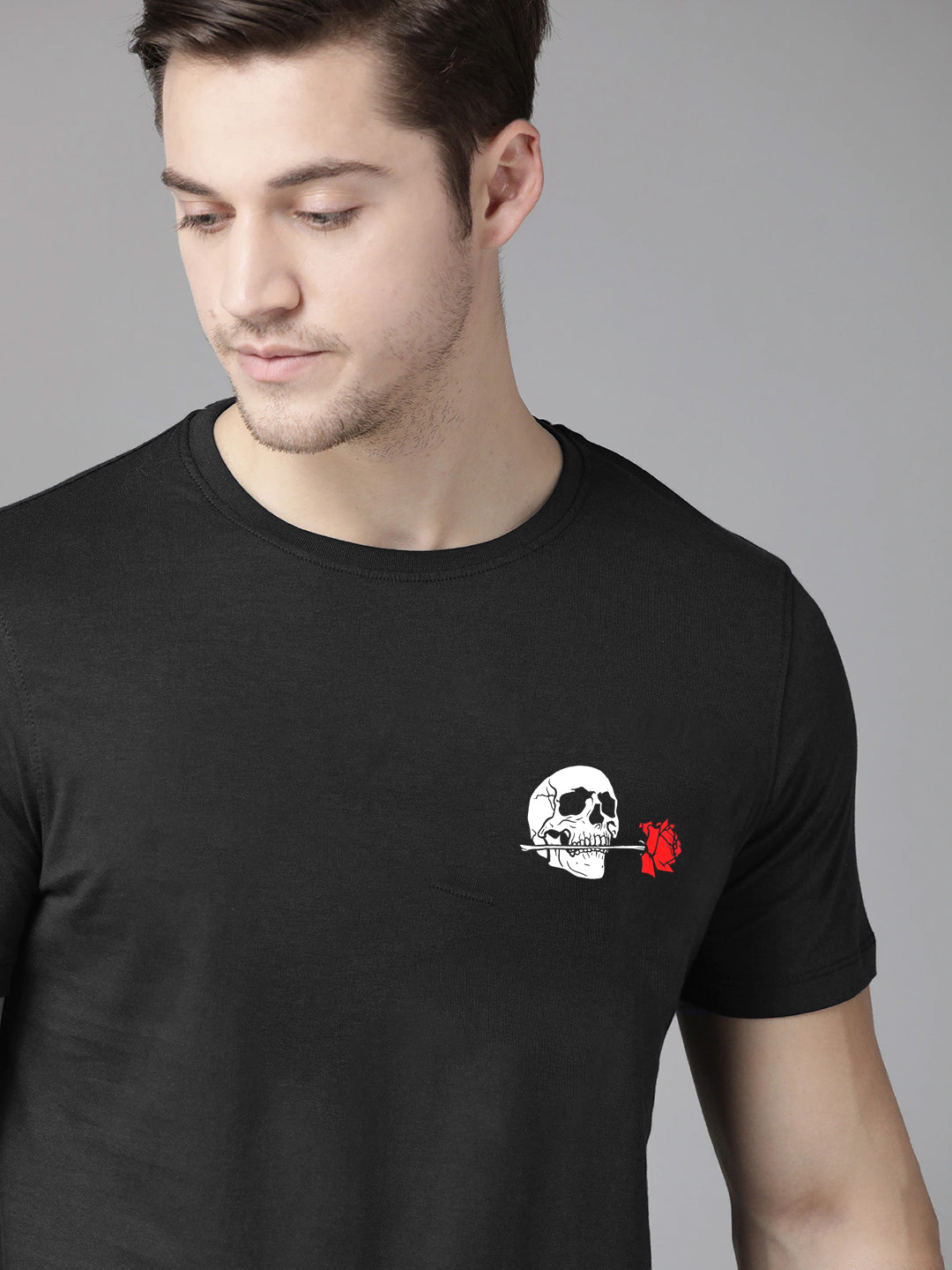 Premium Skeleton Rose Print